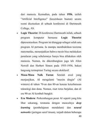 NOVEL ALAN TURING, SALAH SATU BAPAK KECERDASAN BUATAN ( AI ) : Karya ...