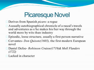 Novel and its types | PPTX