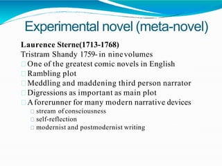 Novel and its types | PPTX