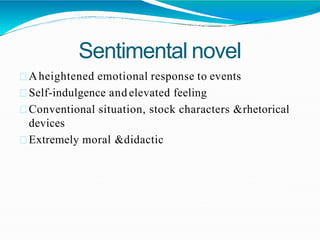 Novel and its types | PPTX