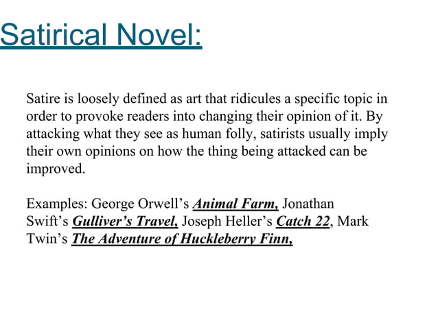 Novel and its types | PPTX