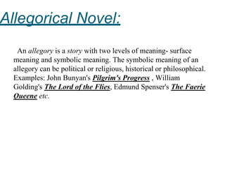 Novel and its types | PPTX