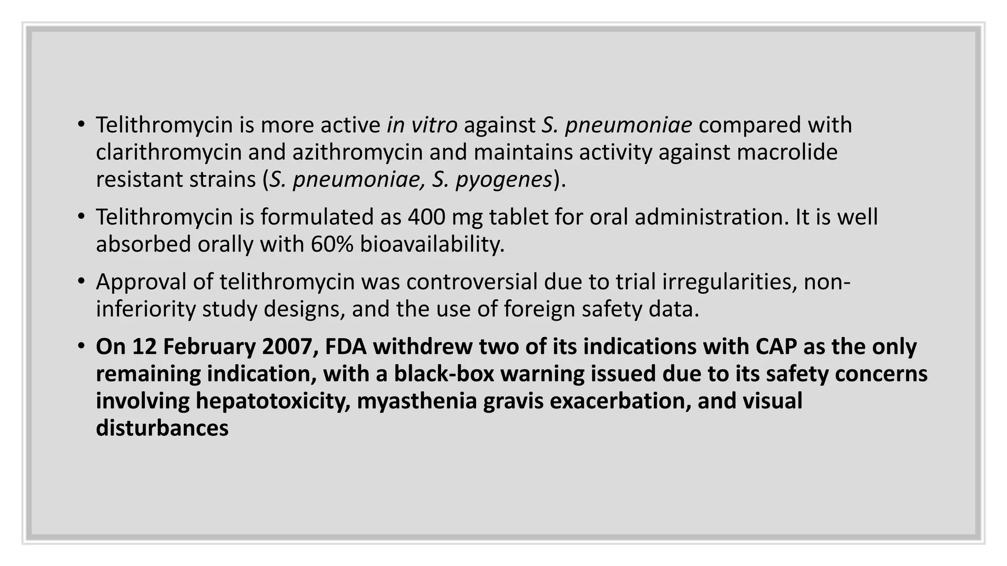 Novel antibiotics | PPTX