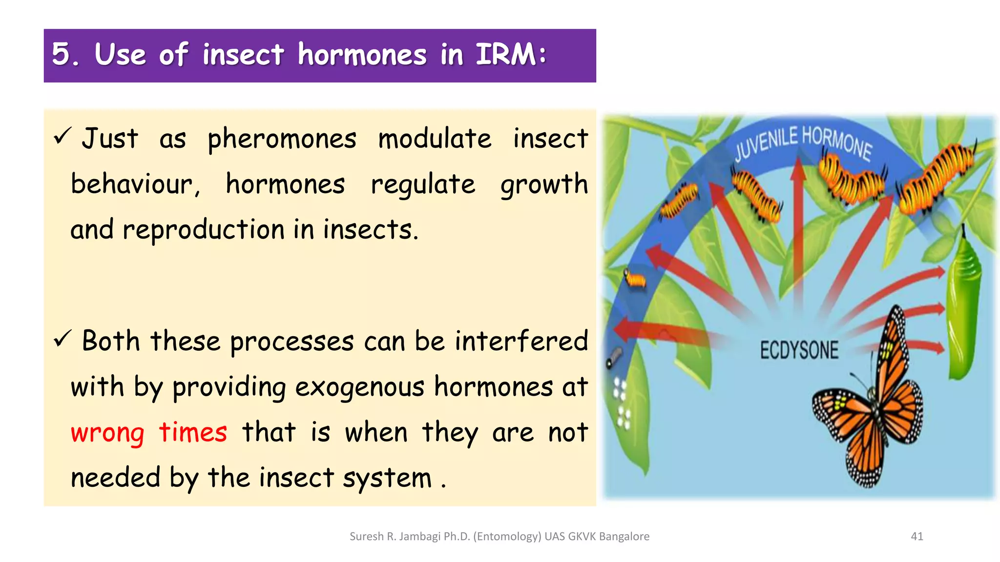 Novel Approaches in Insecticide Resistance Management (IRM) | PPTX | Endocrine and Metabolic ...