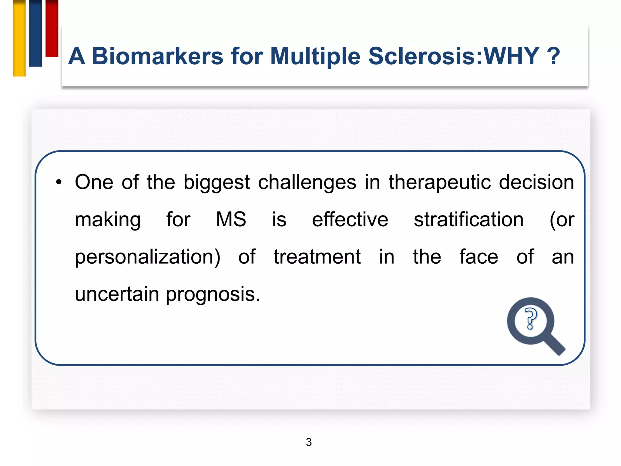 Novel biomarkers in Multiple sclerosis | PDF | Brain and Nervous System Disorders | Diseases and ...