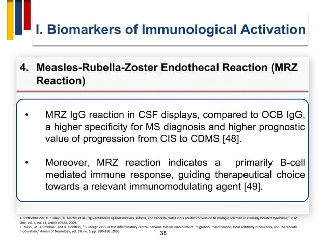 Novel biomarkers in Multiple sclerosis | PDF | Brain and Nervous System Disorders | Diseases and ...