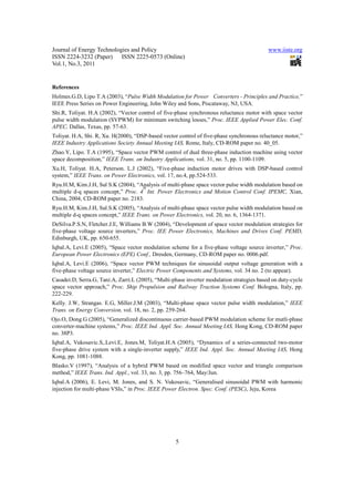 Novel carrier based pwm technique for n-phase vsi | PDF