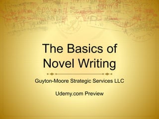 Novel class preview | PPTX