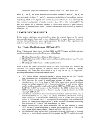 Novel cochlear filter based cepstral coefficients for classification of ...