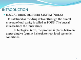 Novel drug delivery system | PPTX