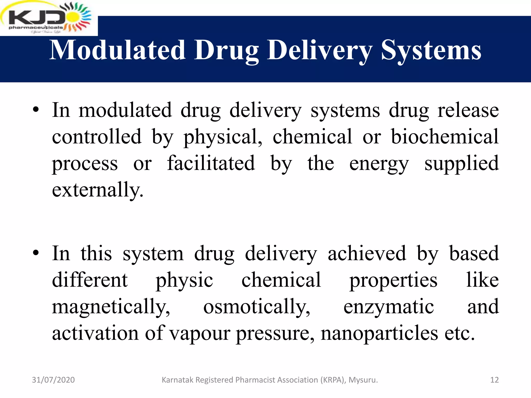Novel drug delivery system | PPT