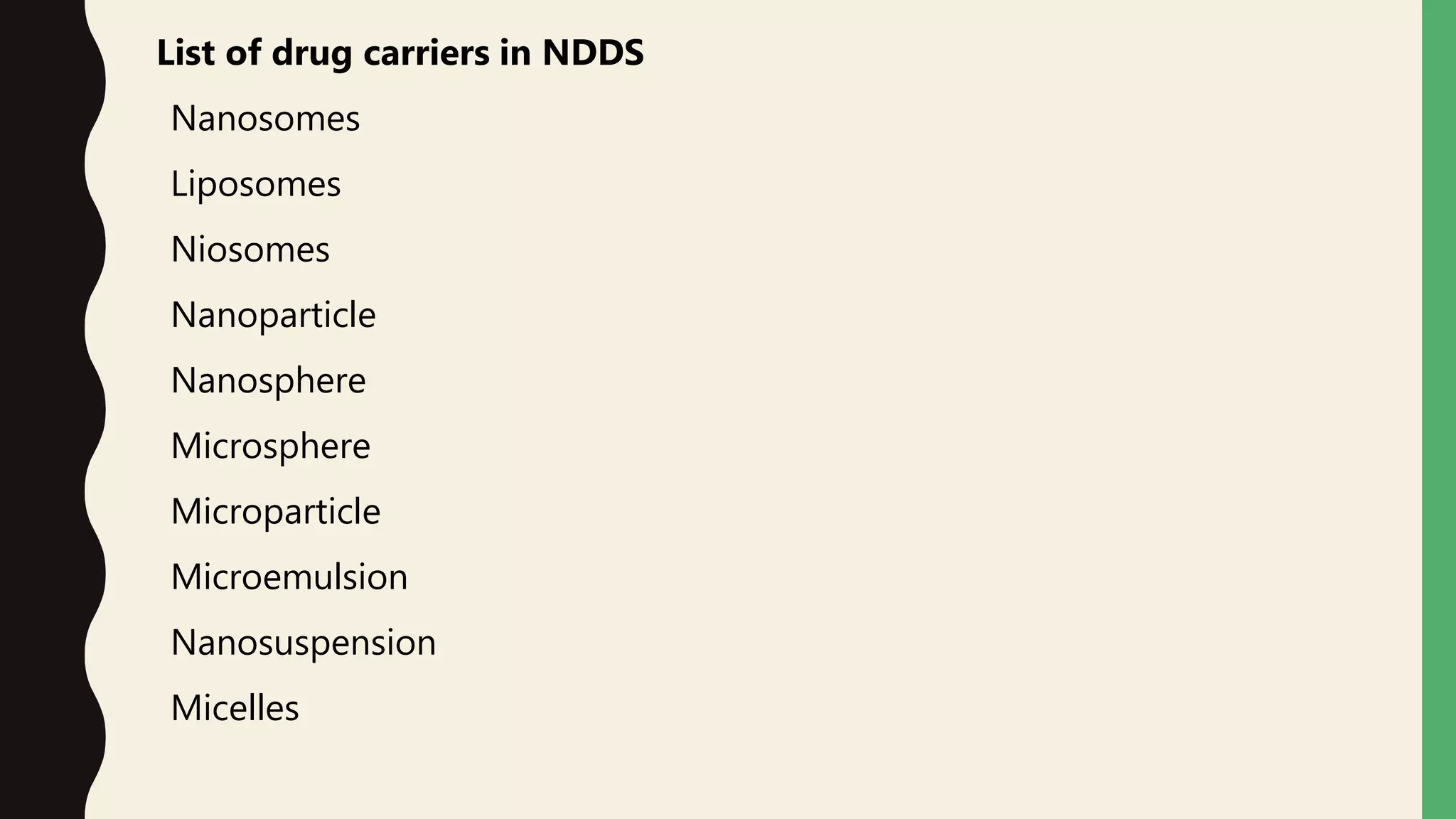 Novel drug delivery system | PPTX