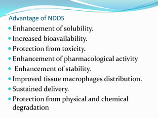 Novel drug delivery system based herbal formulations | PPTX