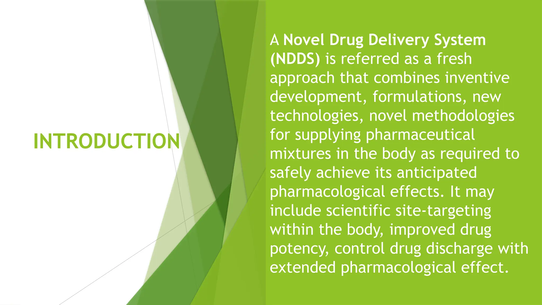 NOVEL DRUG DELIVERY SYSTEM (NDDS) PHARMACEUTICS.pptx