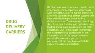 NOVEL DRUG DELIVERY SYSTEM (NDDS) PHARMACEUTICS.pptx