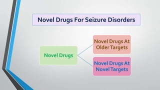 NOVEL DRUGS FOR TREATMENT OF SEIZURE.pptx