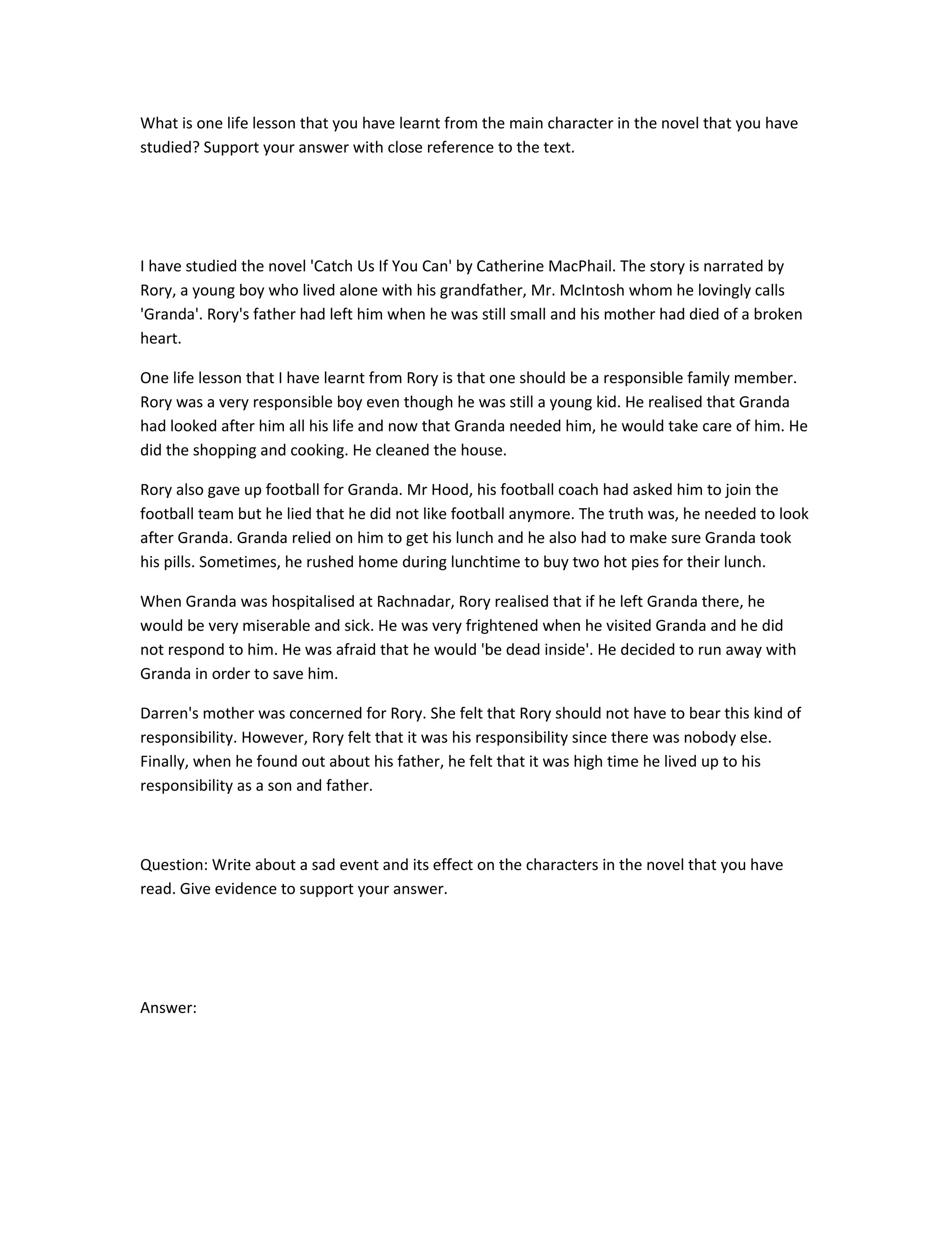 Novel english | RTF