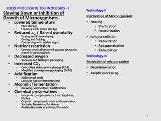 Novel Food Processing Techniques | PPTX
