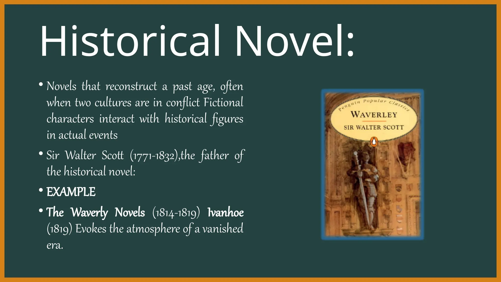 types of novel in english literature.pptx | Fiction | Books and Literature