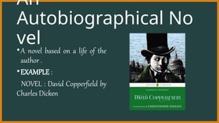 types of novel in english literature.pptx | Fiction | Books and Literature