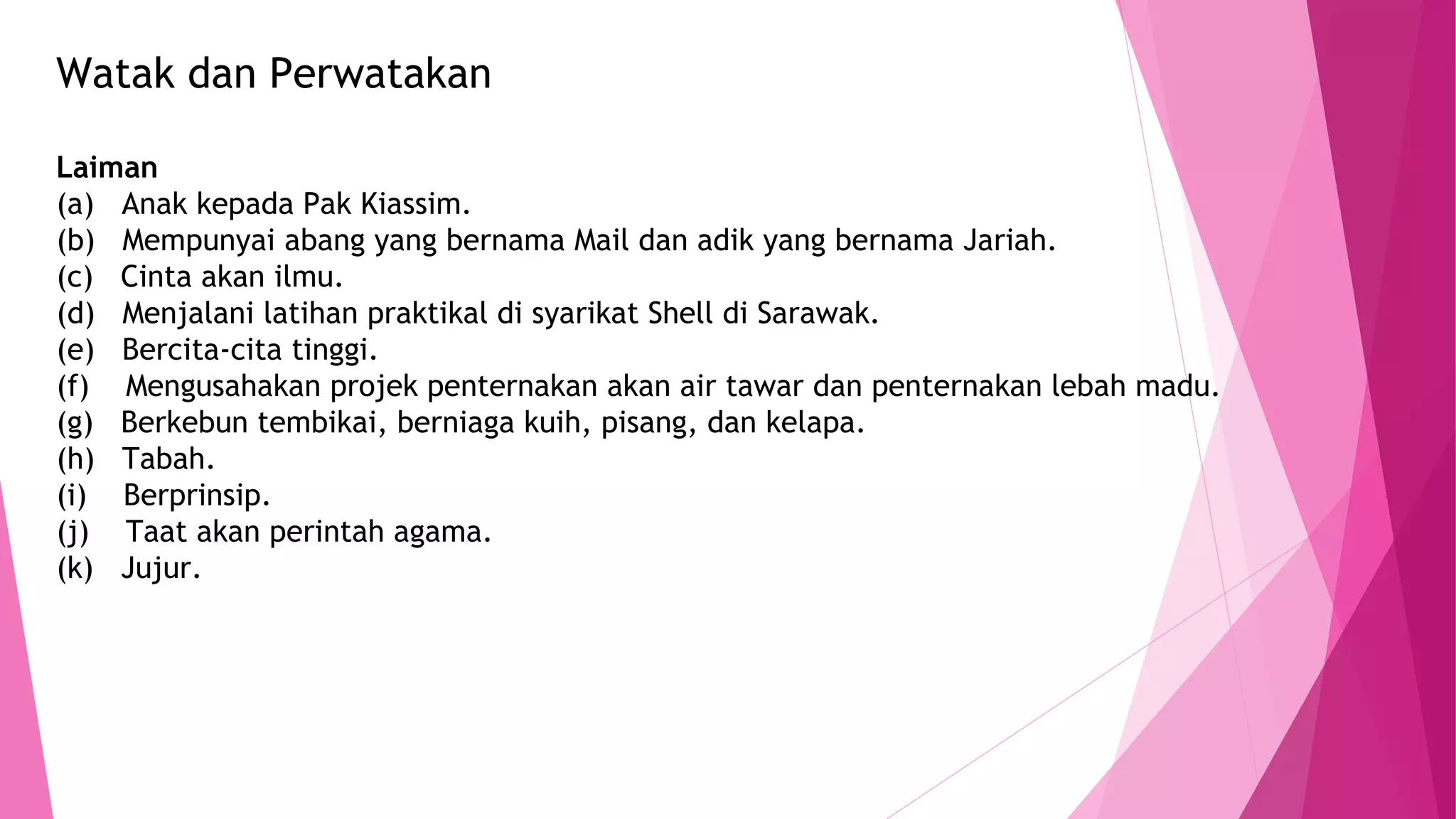 Novel jalan ke puncak | PPT