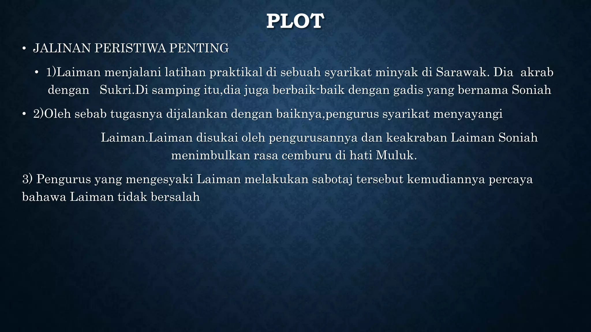 Novel jalan ke puncak | PPTX