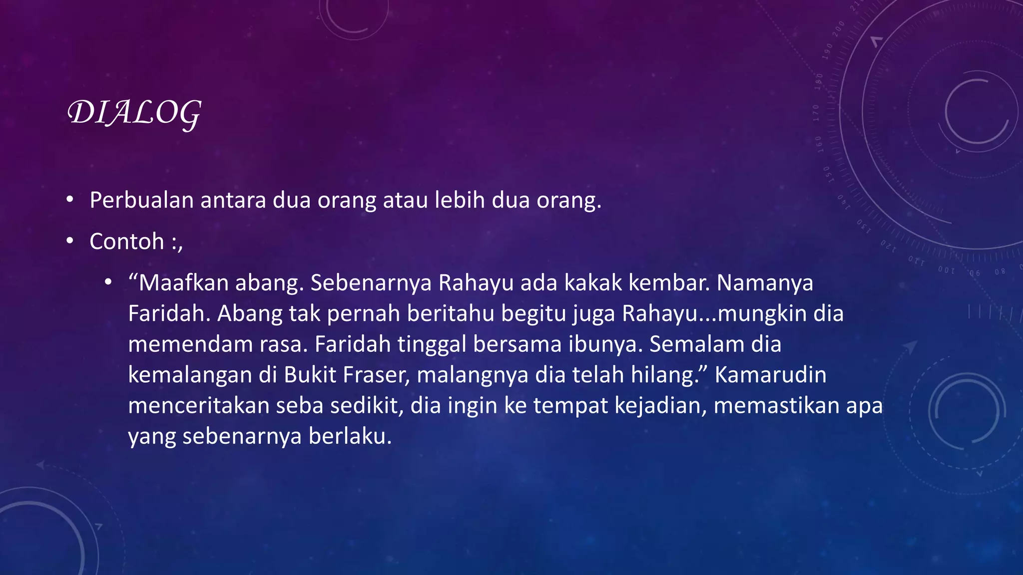 Novel kabus di perbukitan tingkatan 5 ( teknik plot ) | PPTX