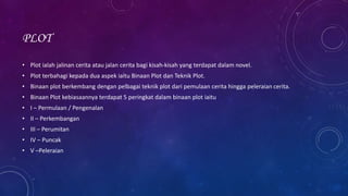 Novel kabus di perbukitan tingkatan 5 ( teknik plot ) | PPTX