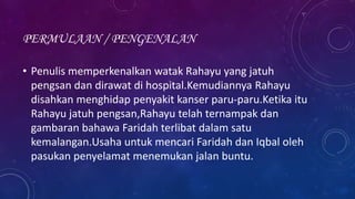 Novel kabus di perbukitan tingkatan 5 ( teknik plot ) | PPTX