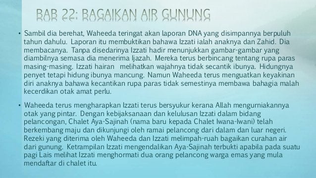 Novel FORM5 komsas TIRANI (Beb Sabariah) peta minda | PPTX