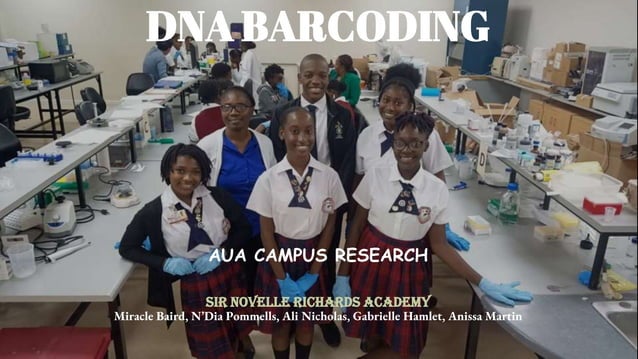 Novelle Richards AUA DNA Barcoding.pptx