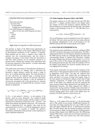Novel method to find the parameter for noise removal | PDF | Digital ...