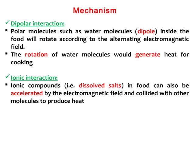 Novel non thermal preservation technologies | PPT | Food Industry ...