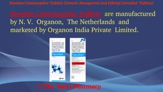 Novelon Contraceptive Tablets (Generic Desogestrel and Ethinyl ...