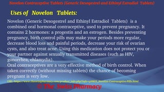 Novelon Contraceptive Tablets (Generic Desogestrel and Ethinyl ...