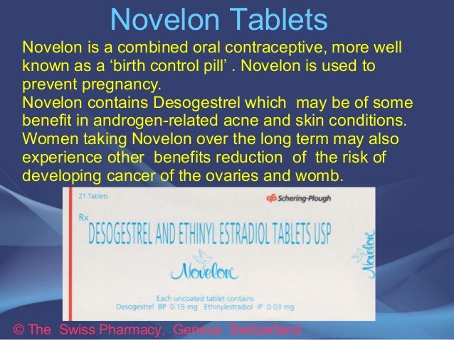Novelon Contraceptive Pills