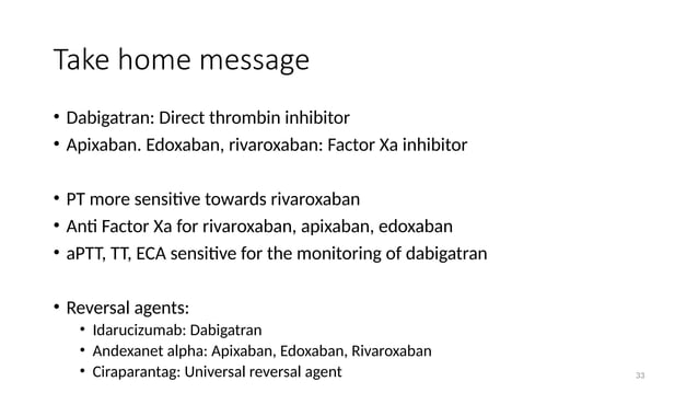 Novel Oral Anticoagulants final (NOAC).pptx