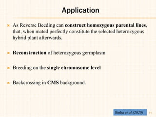 Novel Plant Breeding | PPTX
