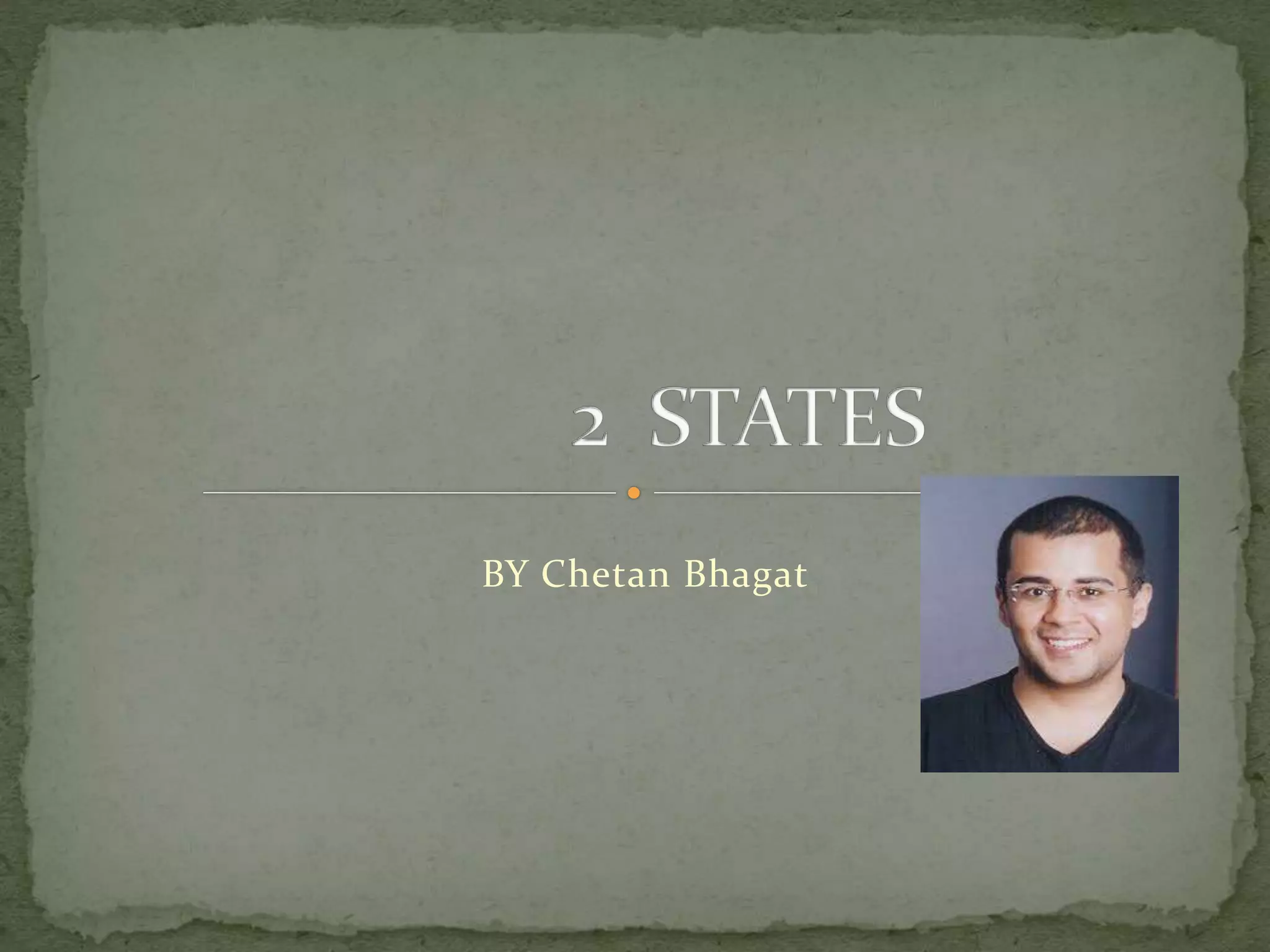 2 States Novel presentation | PPTX