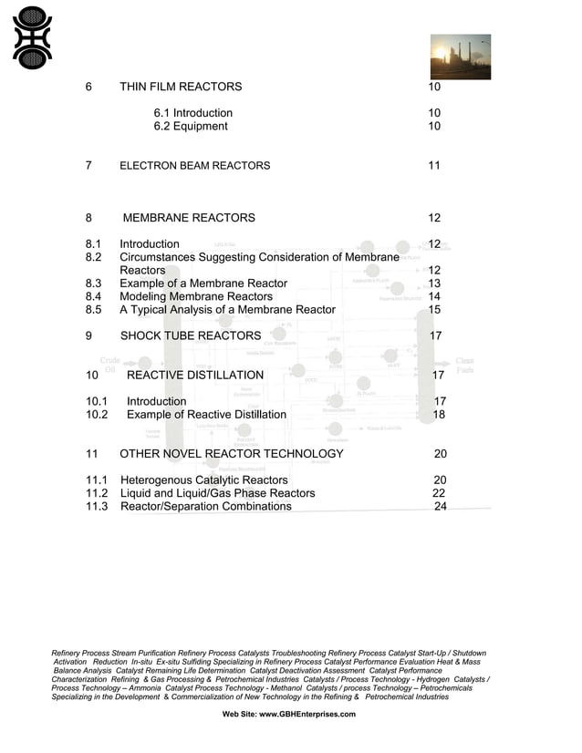 Novel Reactor Technology | PDF | Chemistry | Science