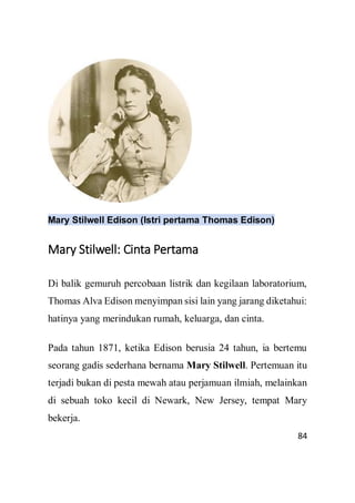 NOVEL SEJARAH THOMAS ALVA EDISON DAN NIKOLA TESLA. Karya Ferizal The ...