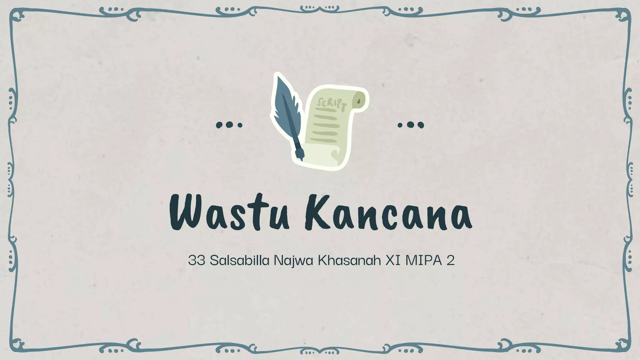 Analisis novel sunda wastu kancana | PPTX