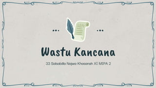 Analisis novel sunda wastu kancana | PPTX