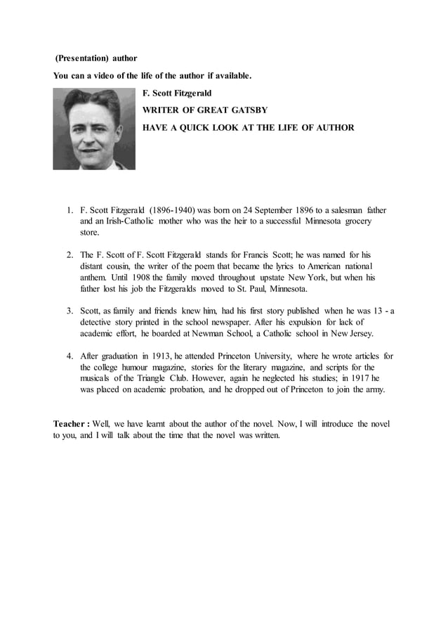 Novel teaching lesson plan | DOCX | Romance | Genres