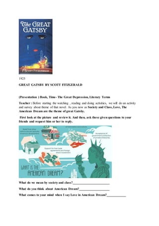 Novel teaching lesson plan | DOCX