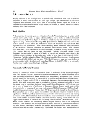Novelty detection via topic modeling in research articles | PDF