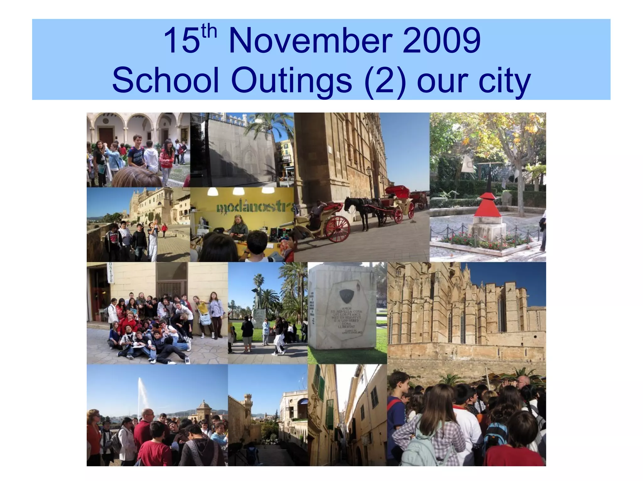 November 15th Cathedral Outing | ODP