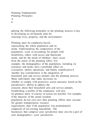 November 2010 comprehensive preparedness guide (cpg) 101 | DOCX