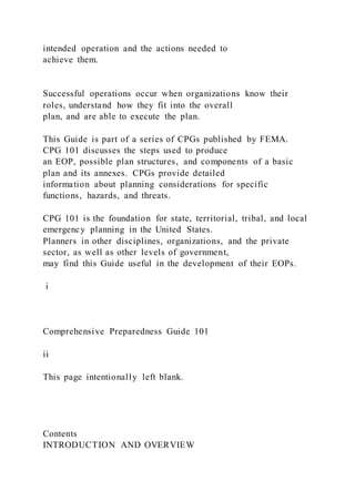 November 2010 comprehensive preparedness guide (cpg) 101 | DOCX