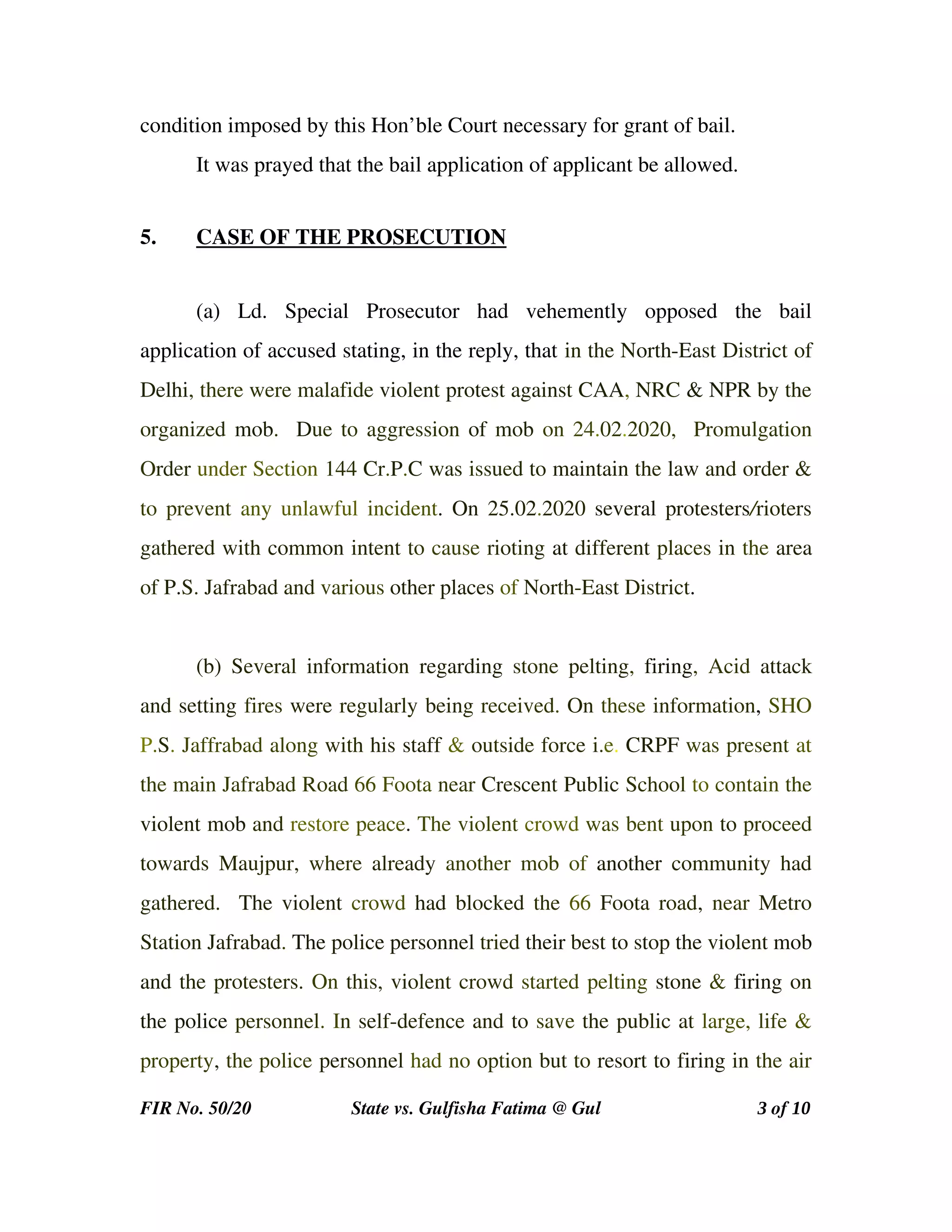 November 2020 gulfisha order | PDF